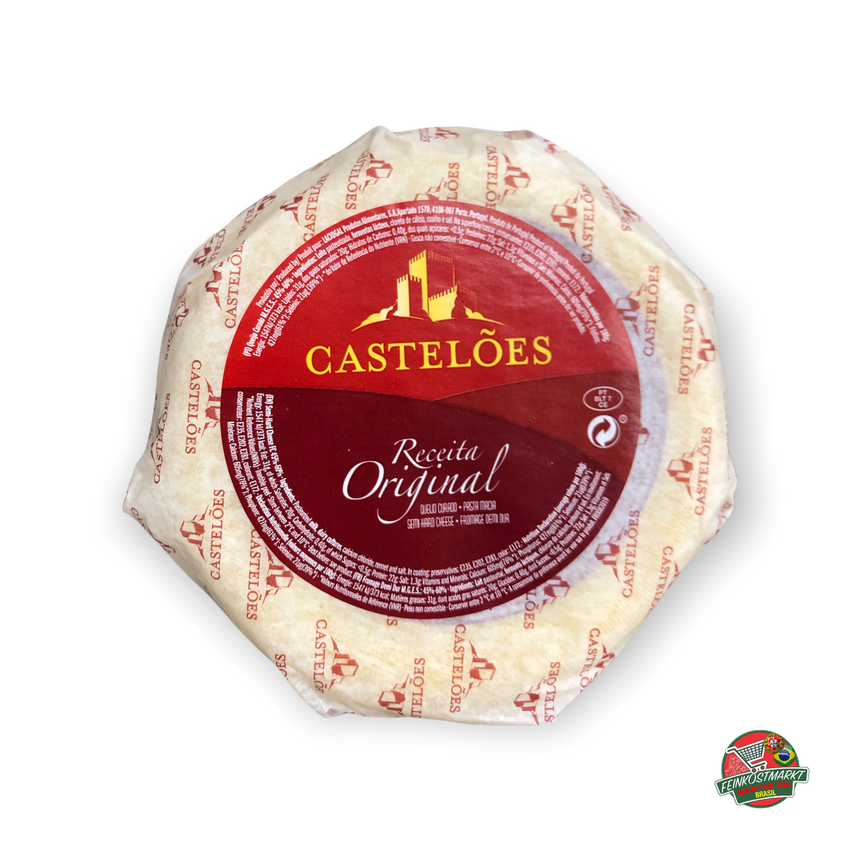 Queijo Castelões ca 500g – Feinkostmarkt Sabor Portugal/Brasil